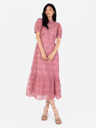 Bree Lace Dress・Pink – Twirl Boutique