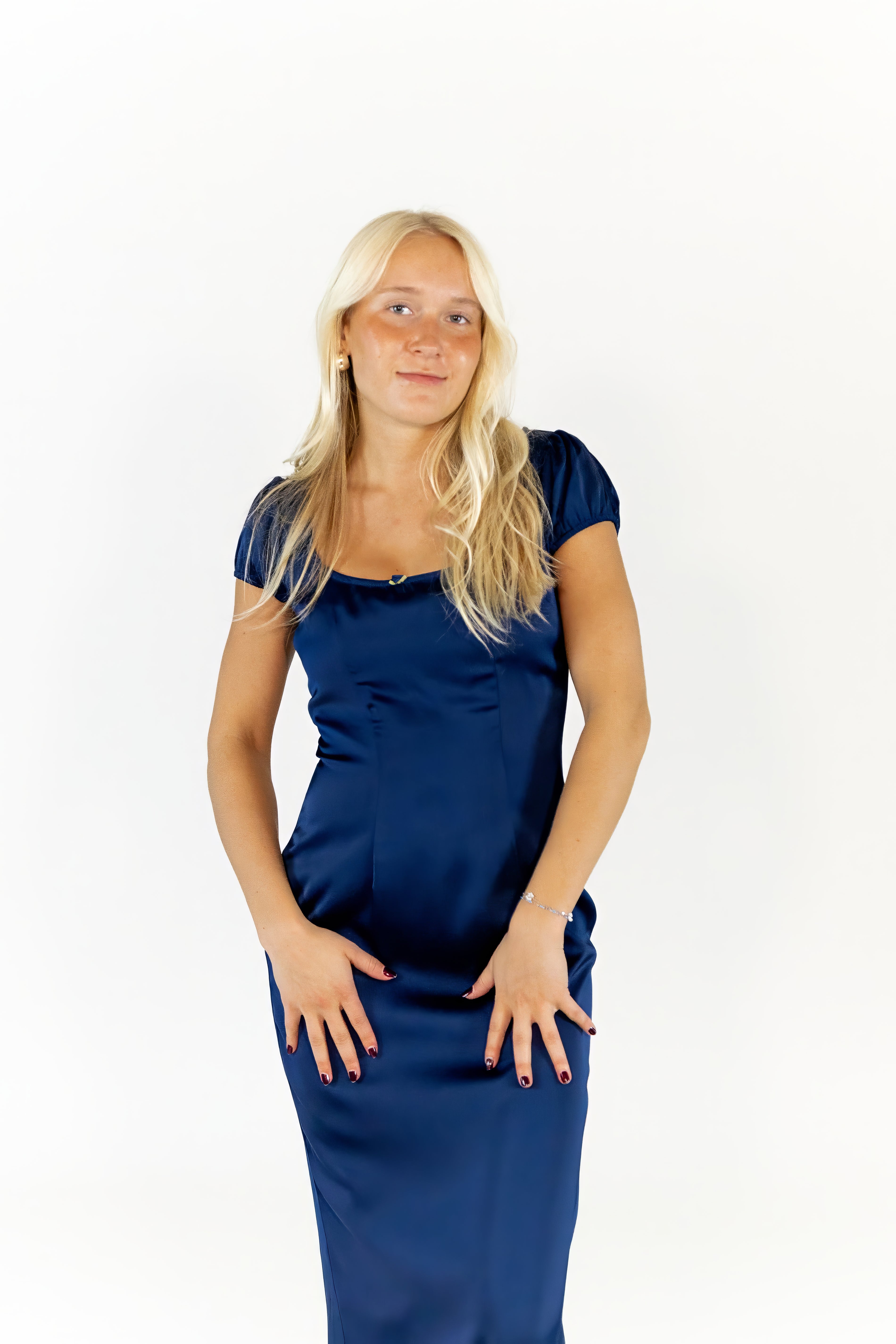 Jay Rose Detail Dress · Navy – Twirl Boutique